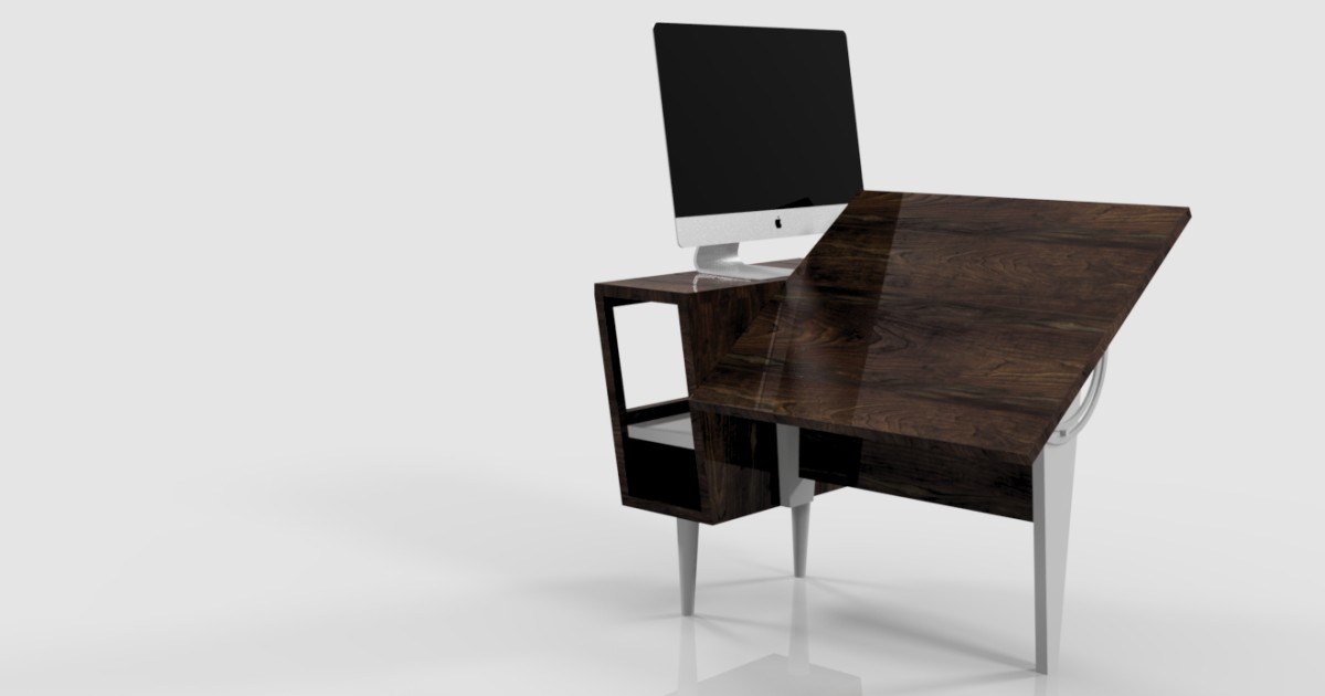 Hybrid Drafting Desk (work in progress) | Autodesk Community Gallery