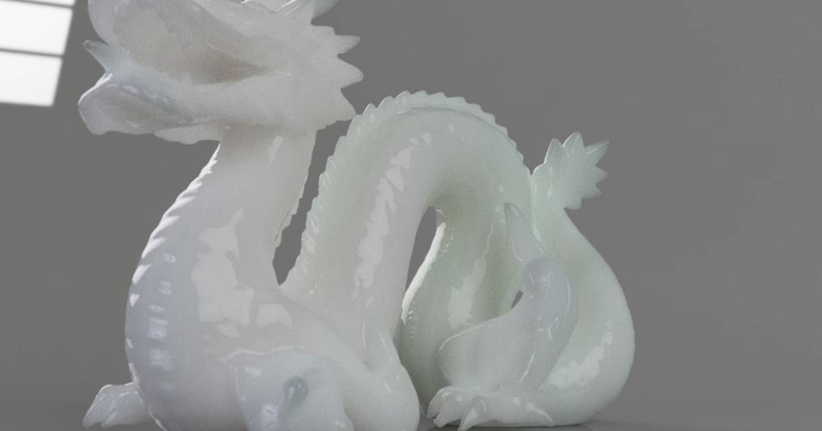 Jade dragon | Autodesk Community Gallery
