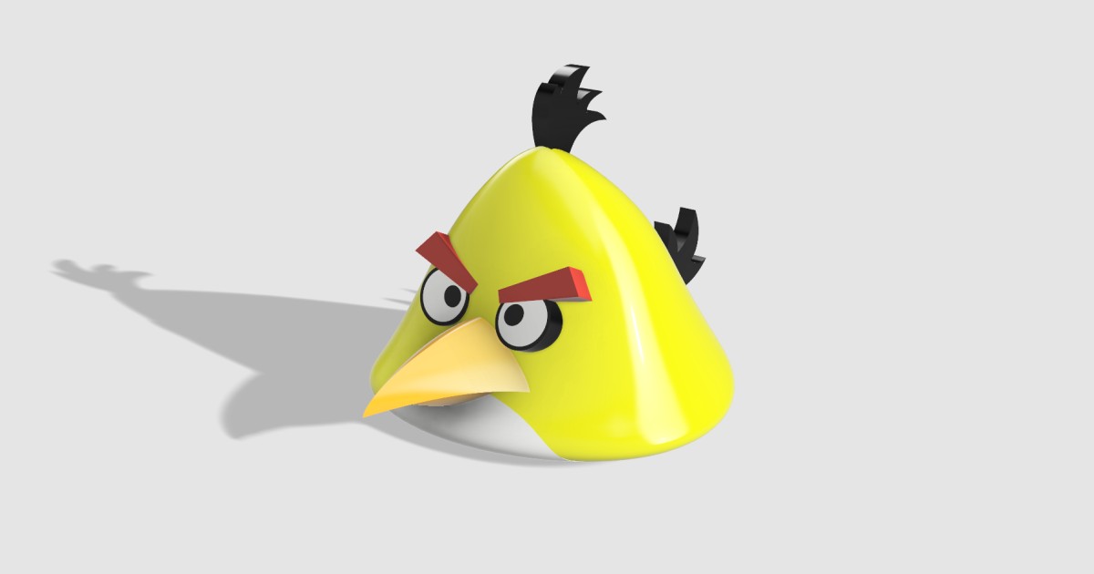 angry birds yellow | Autodesk Community Gallery