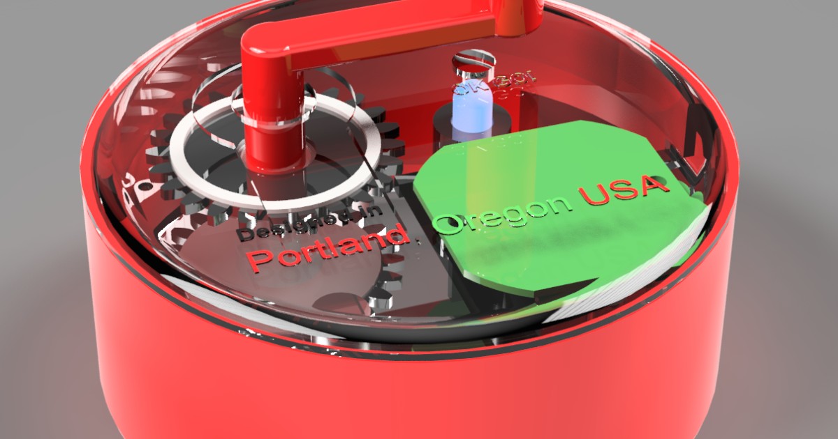 PowerPuck - Low-Cost Hand Crank USB Power Generator (3D Printable ...