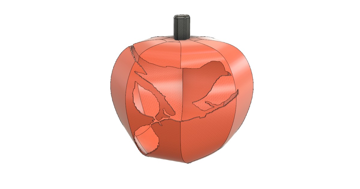 Carbon fiber pumpkin | Autodesk Community Gallery