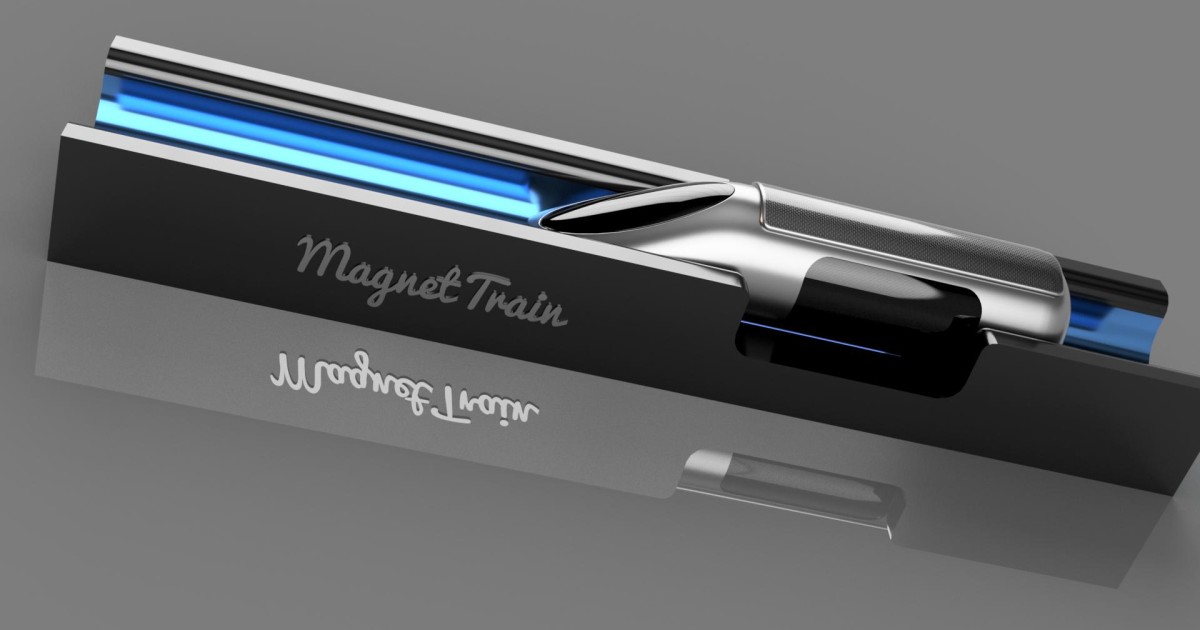 Magnet Train | Autodesk Community Gallery