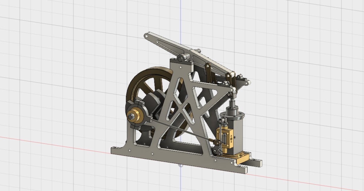 Beam Steam Engine | Autodesk Community Gallery