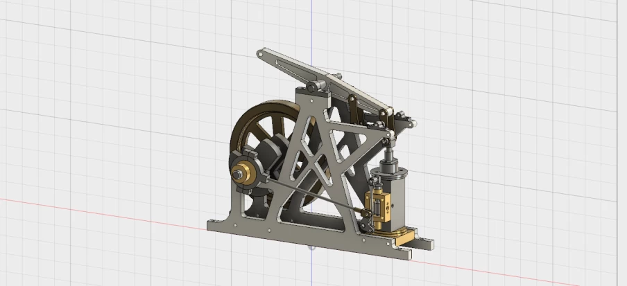 Beam Steam Engine | Autodesk Community Gallery