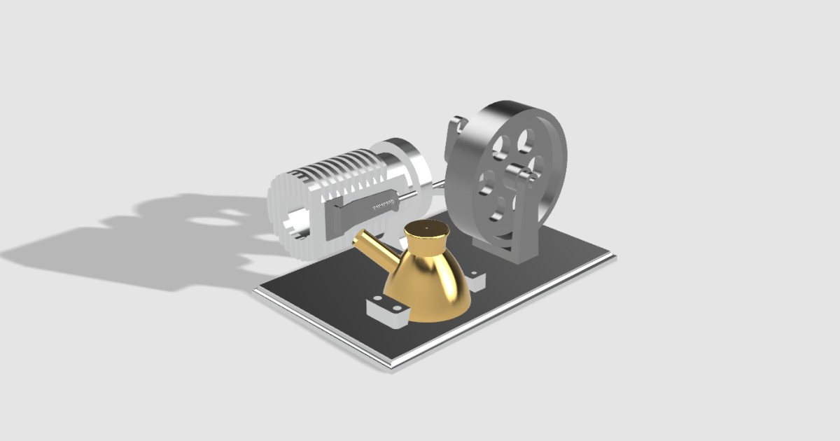 Stirling Engine | Autodesk Community Gallery