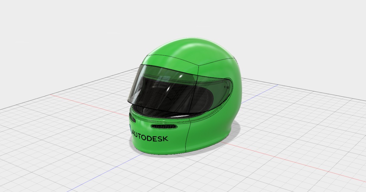 F1 Helmet | Autodesk Community Gallery