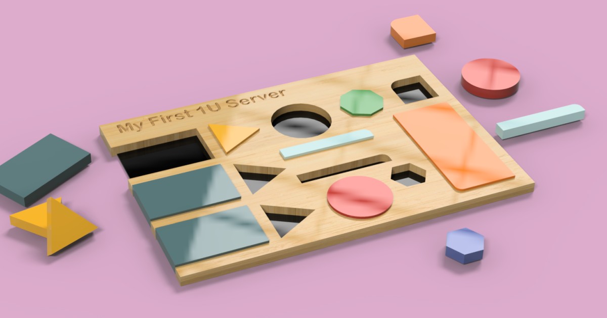 Computer Server Kids Puzzle (CNC Project) | Autodesk Community Gallery