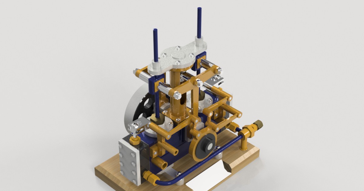 Bernays’s Steam Engine | Autodesk Community Gallery