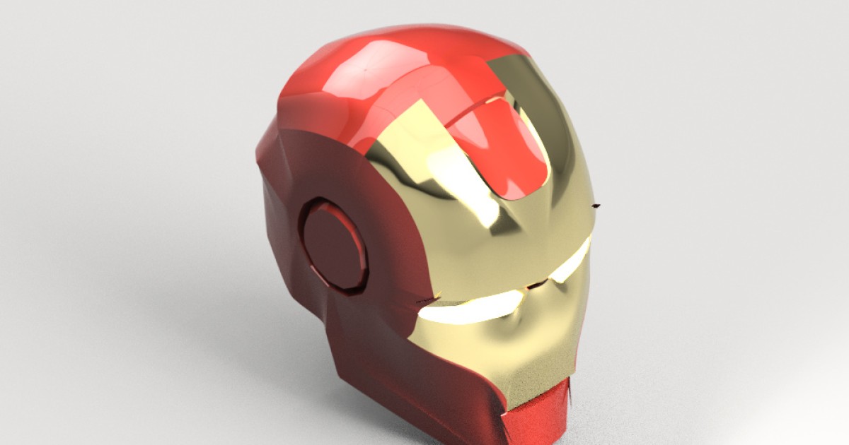 Iron Man Mask | Autodesk Community Gallery