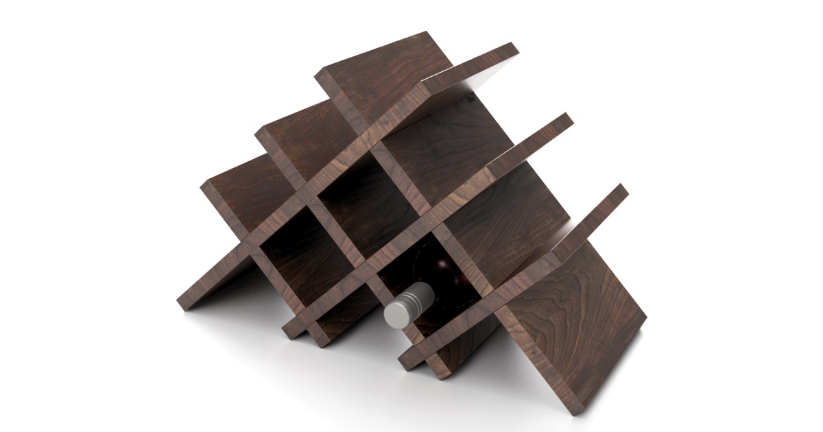 Wine Rack | Autodesk Community Gallery
