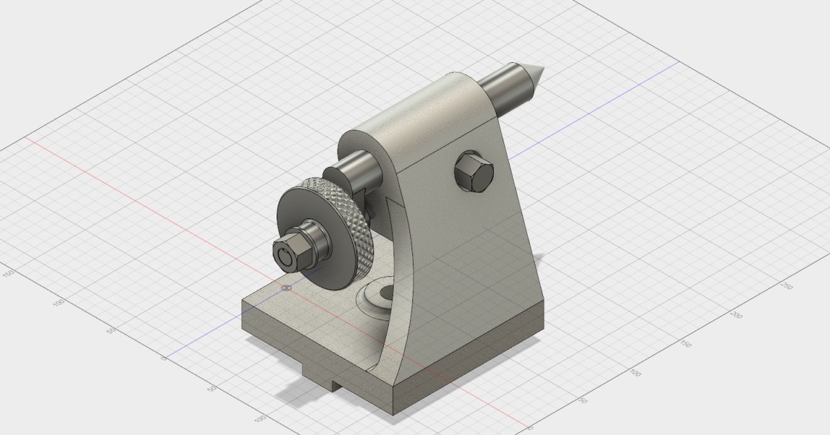 Milling Machine Tail Stock | Autodesk Community Gallery