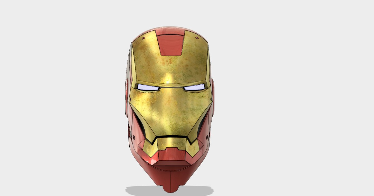 Iron Man helmet | Autodesk Community Gallery