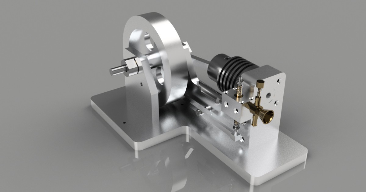 Webster 4 Stroke Engine | Autodesk Community Gallery