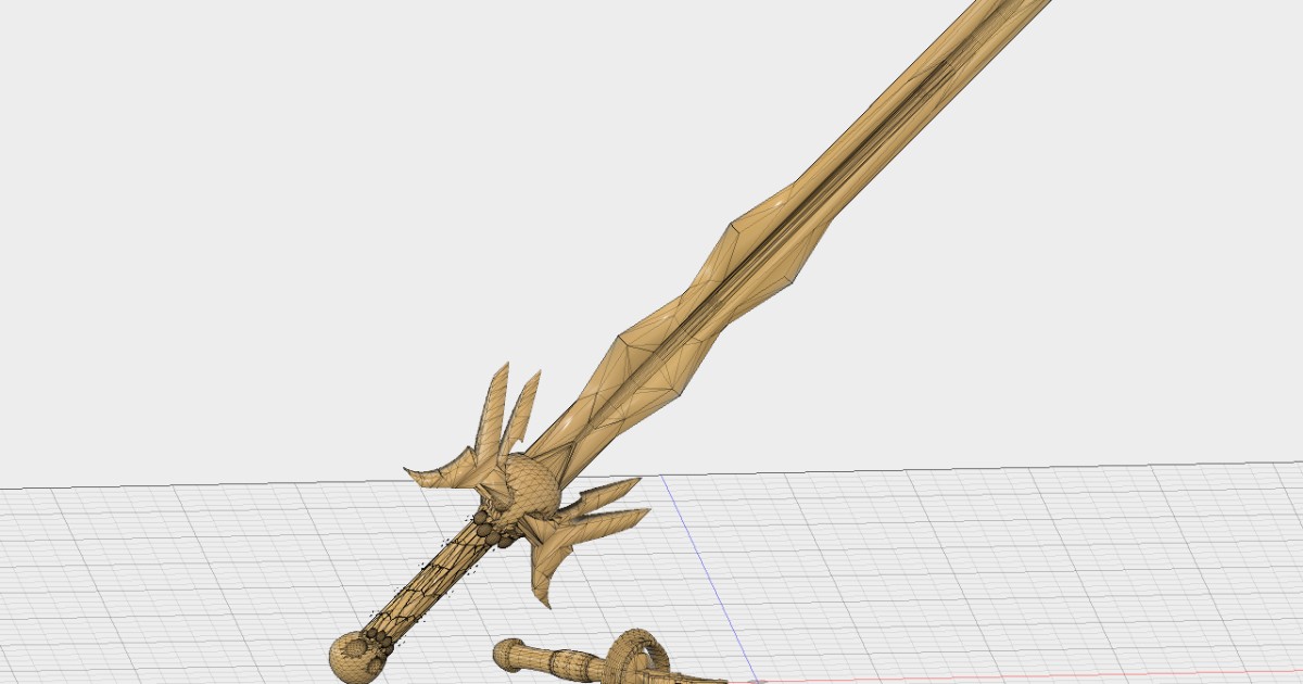 Swords I made in Tinkercad | Autodesk Community Gallery