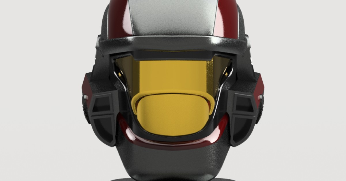 Halo ODST Helmet | Autodesk Community Gallery