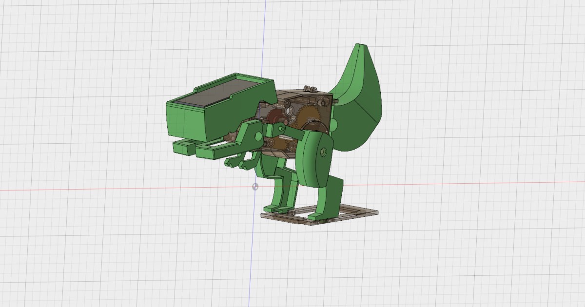 Transforming Solar Robot - T-Rex | Autodesk Community Gallery