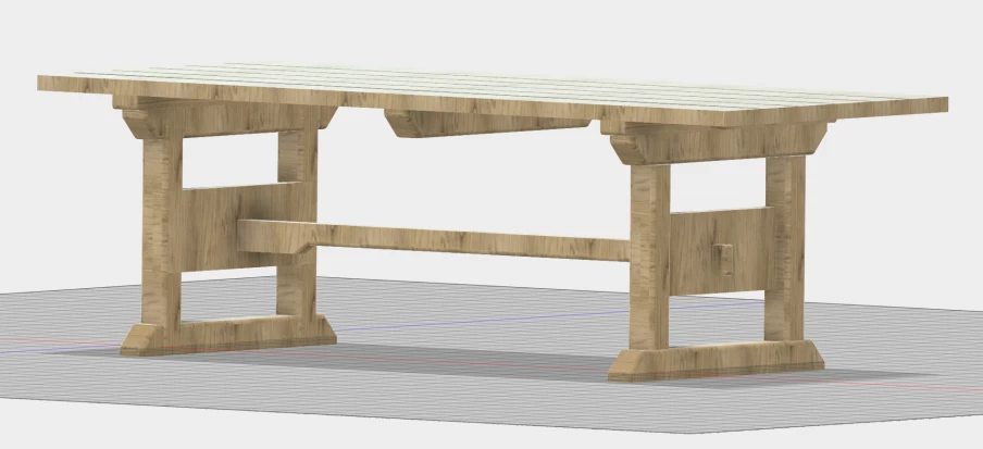 Picnic table | Autodesk Community Gallery