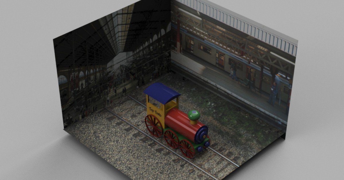 Train Render | Autodesk Community Gallery