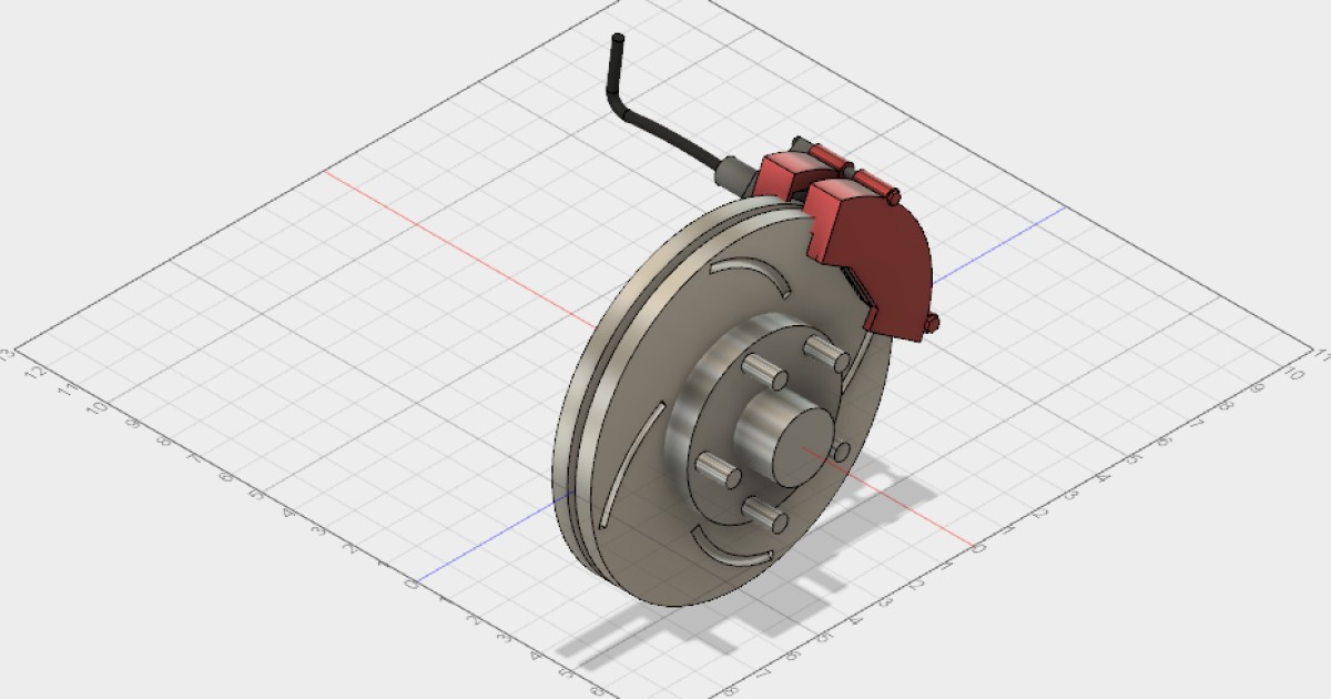 Car Disc Brakes | Autodesk Community Gallery