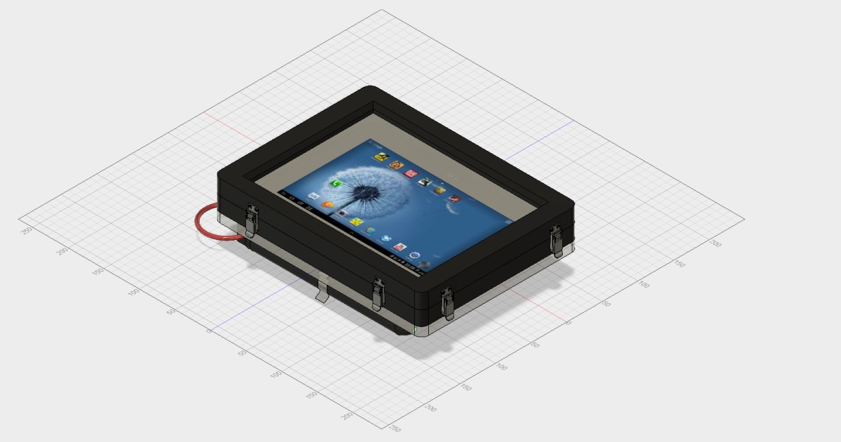 Underwater Tablet Enclosure Mk2 | Autodesk Community Gallery