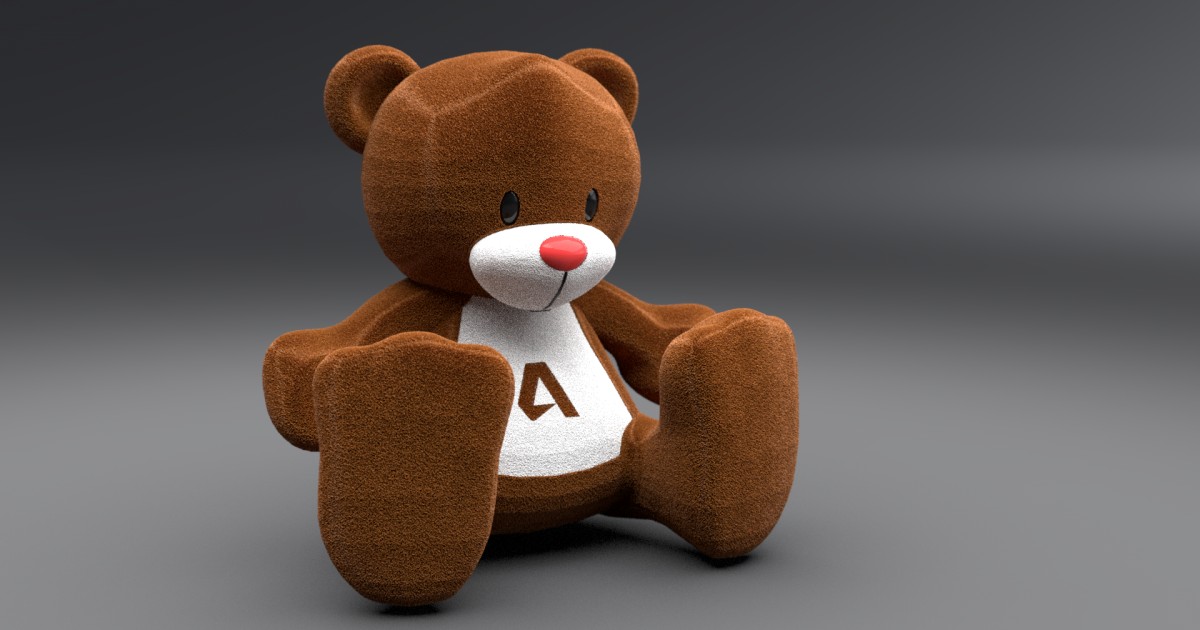 Robbin the shaved Huggy Bear | Autodesk Community Gallery
