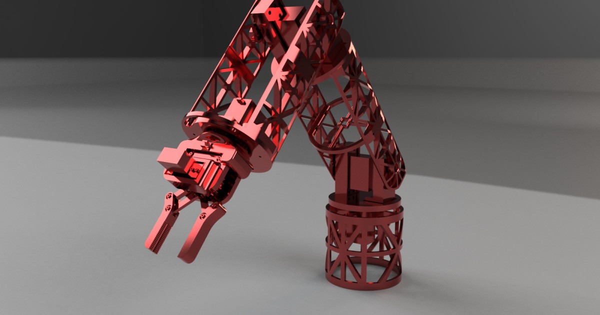 5-Axis robotic arm | Autodesk Community Gallery