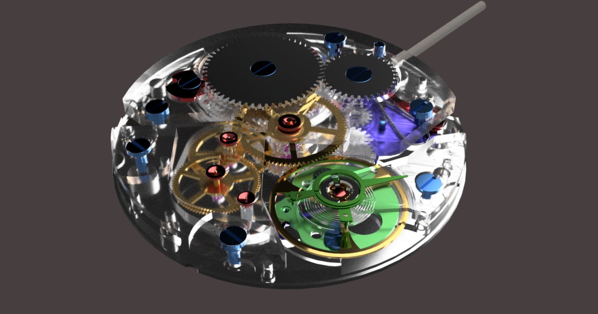 Watch Movement | Autodesk Community Gallery