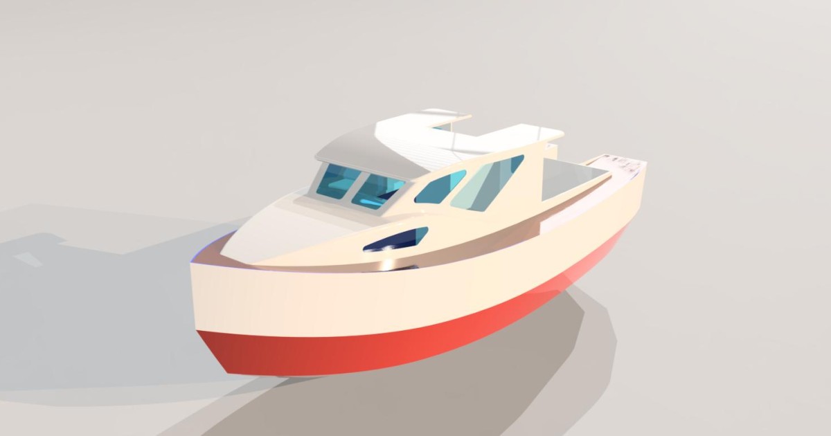 Small Weekender Boat | Autodesk Community Gallery