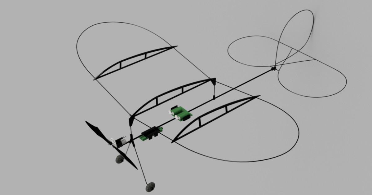 Ultra-light Remote Controlled Plane Airframe | Autodesk Community Gallery