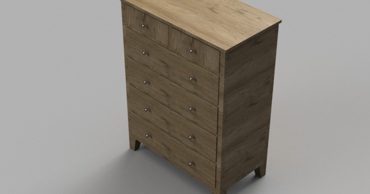 Chest of Drawers | Autodesk Community Gallery