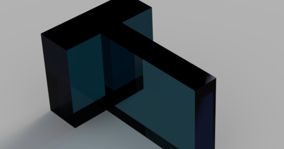 3D. T shape | Autodesk Community Gallery