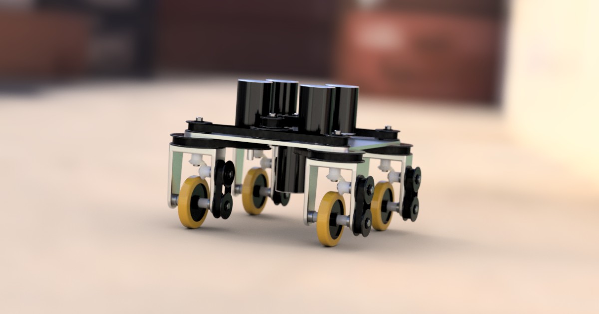 Coaxial Swerve Drive | Autodesk Community Gallery