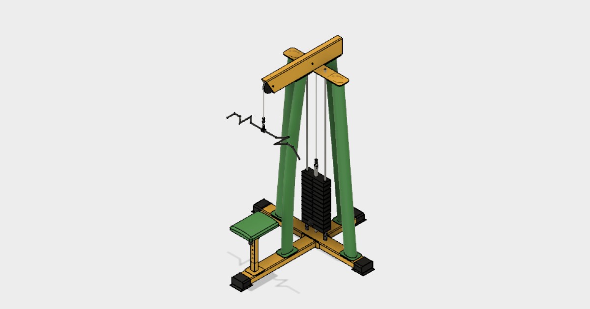 Back Workout Machine | Autodesk Community Gallery