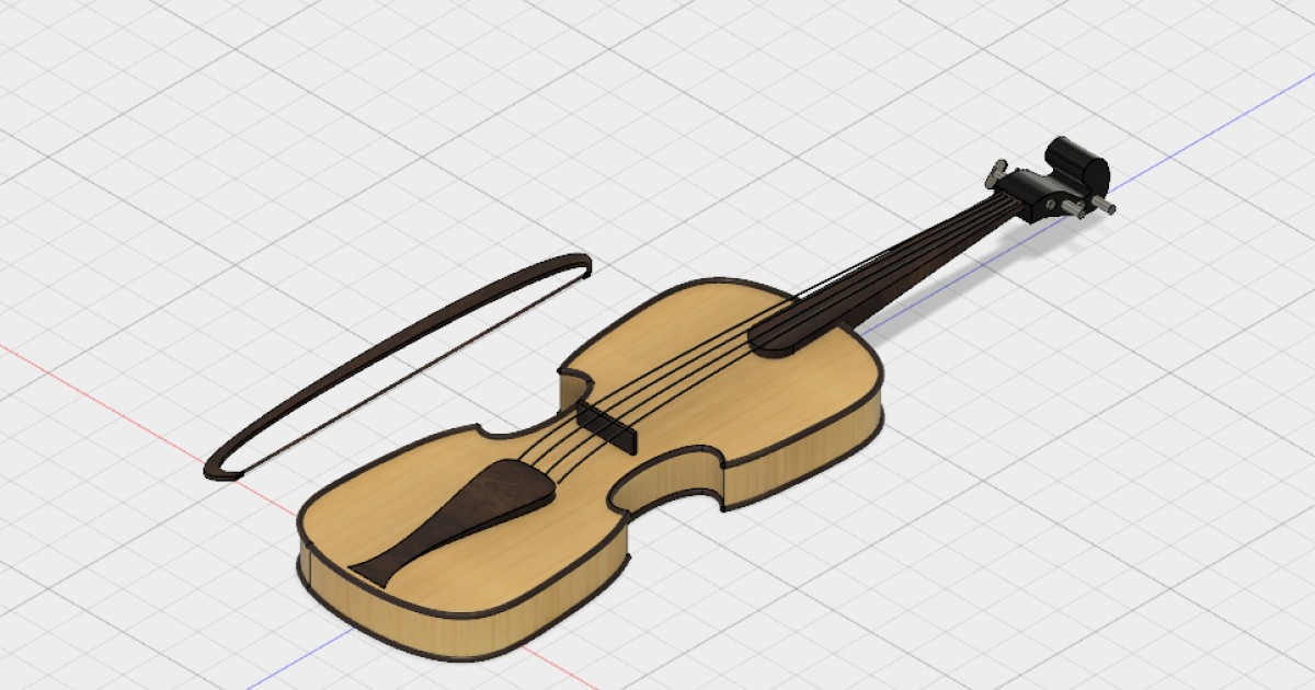 Violin | Autodesk Community Gallery