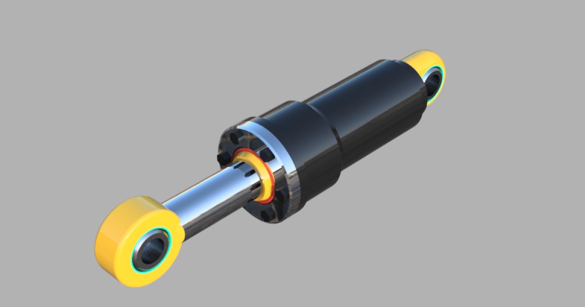 SKF Hydraulic Seals Cylinder | Autodesk Community Gallery
