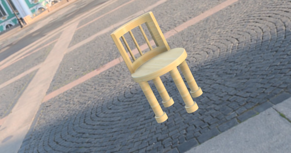 wooden chair | Autodesk Community Gallery