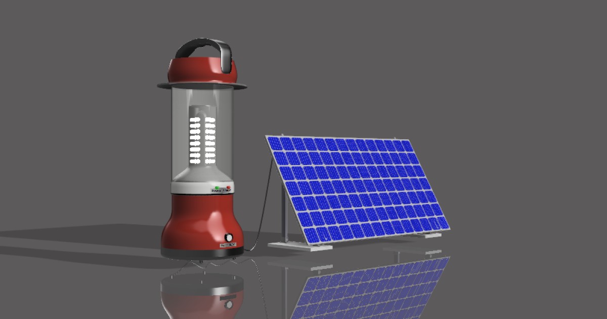 Solar LED Lantern | Autodesk Community Gallery