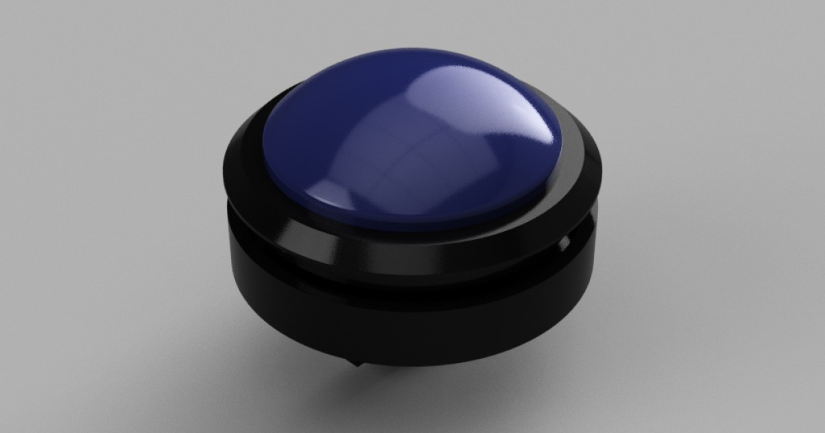 Massive Arcade Button with LED - 100mm Blue | Autodesk Community Gallery