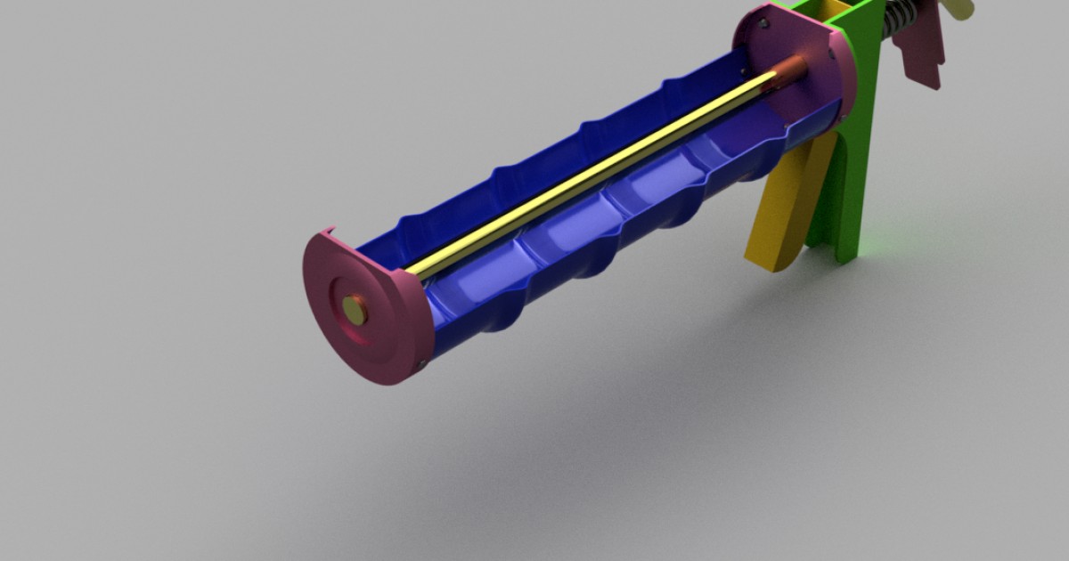 Caulking Gun | Autodesk Community Gallery