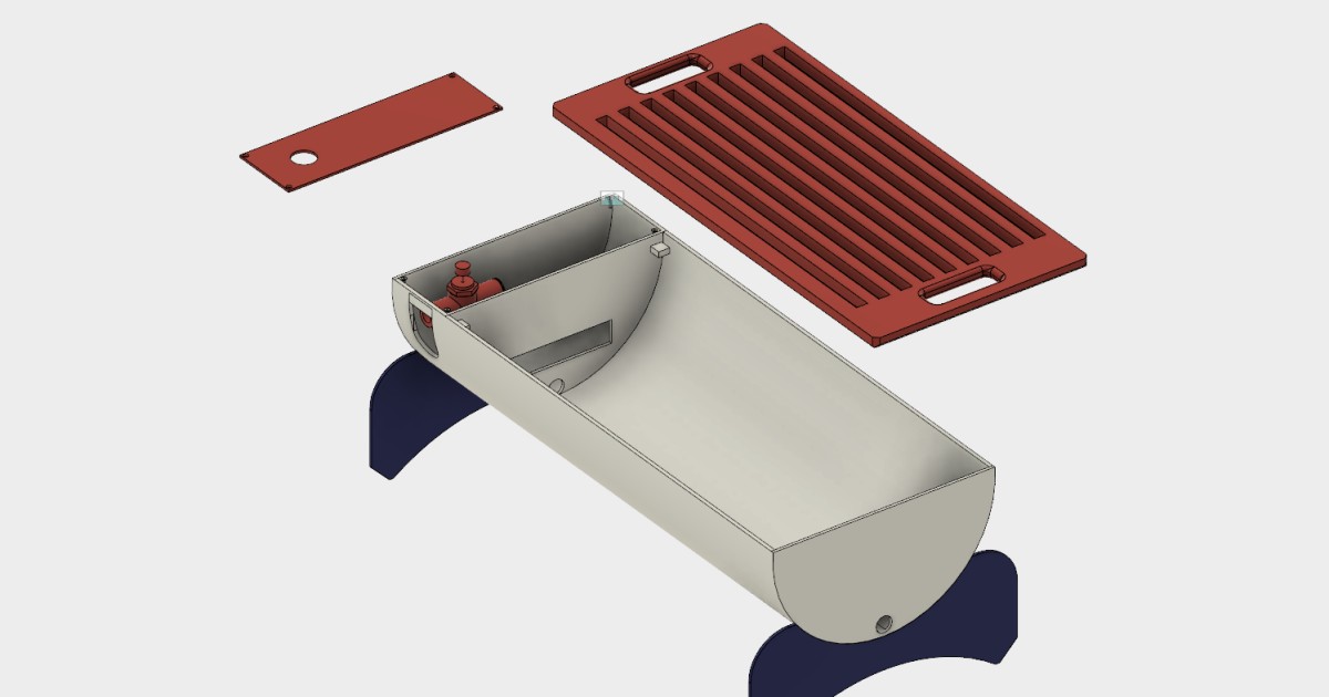 Hibachi propane grill | Autodesk Community Gallery
