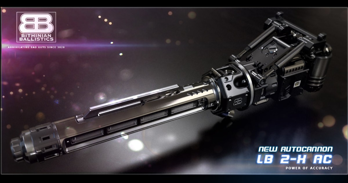 autocannon from BattleTech | Autodesk Community Gallery