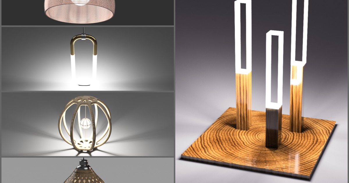 five lamps - one Fusion | Autodesk Community Gallery