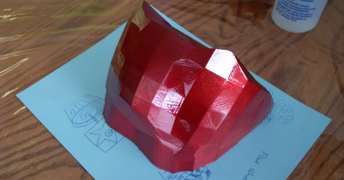 3D printed form for vac forming. | Autodesk Community Gallery