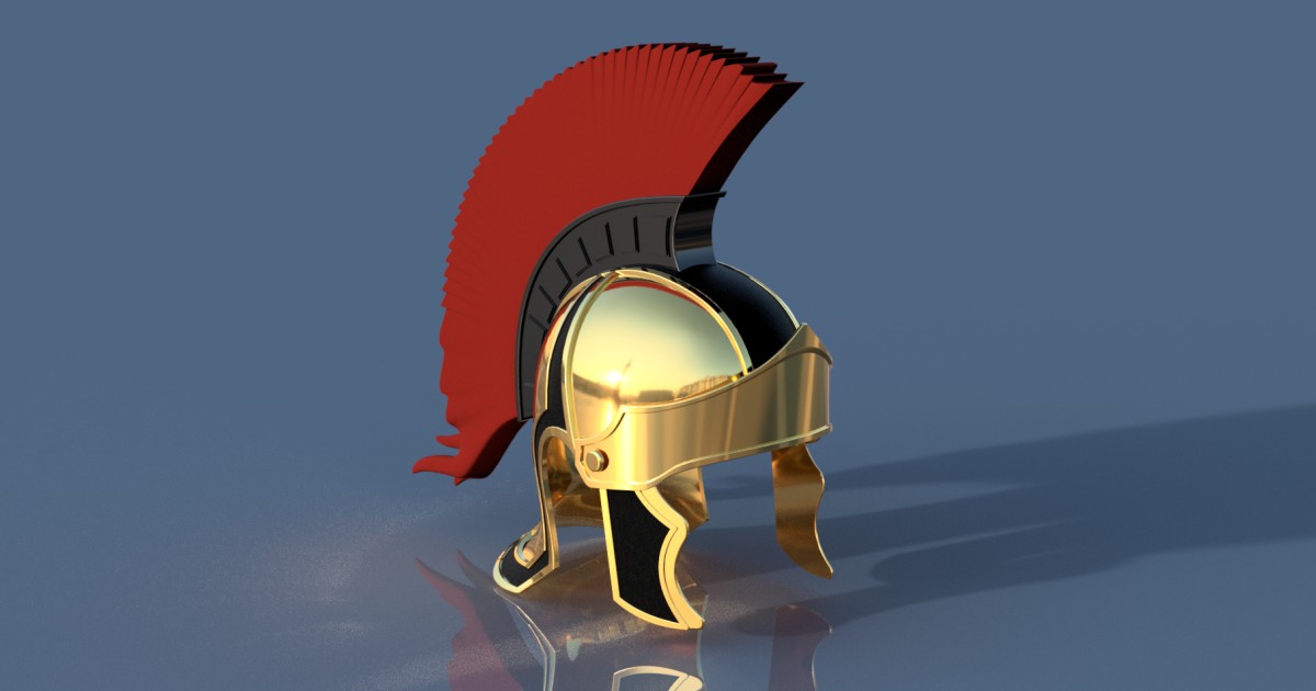 Greco Roman Helmet | Autodesk Community Gallery
