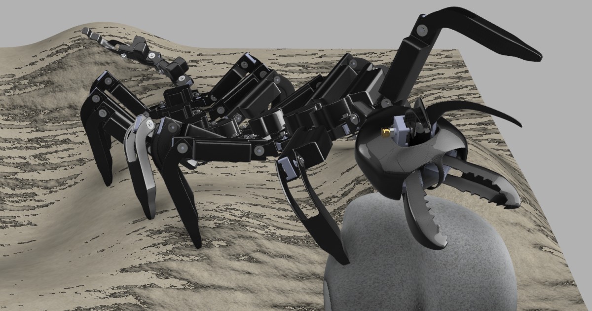 Robotic Caterpillar | Autodesk Community Gallery