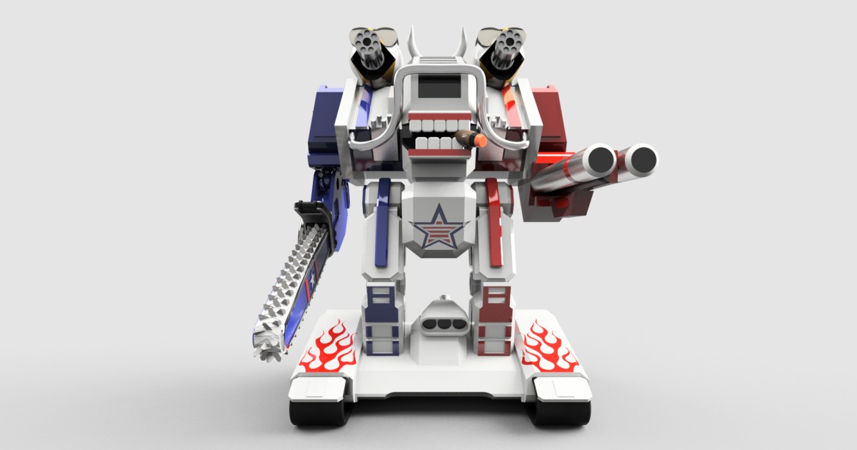 Megabots Mk2 'Murricabot | Autodesk Community Gallery