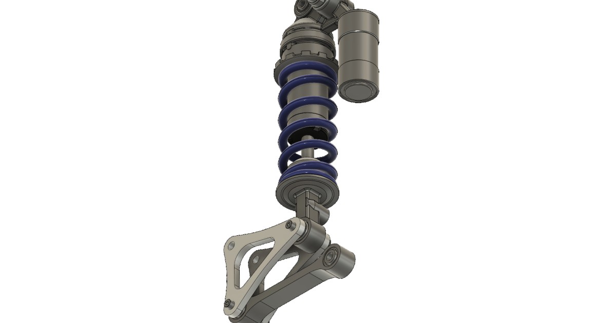 Yamaha R6 2003 - 2005 Shock and Linkage | Autodesk Community Gallery