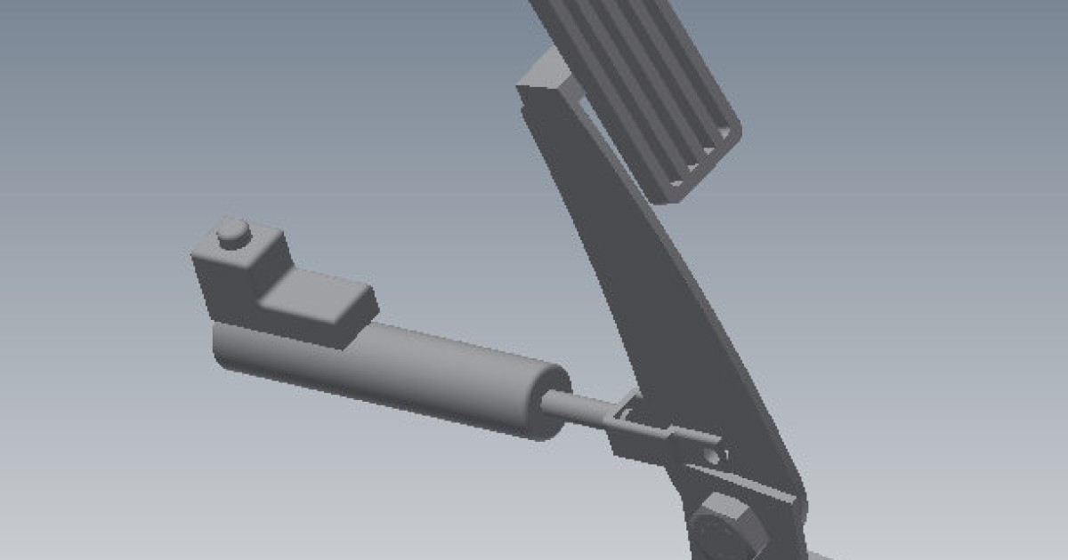 Brake Pedal Assembly | Autodesk Community Gallery