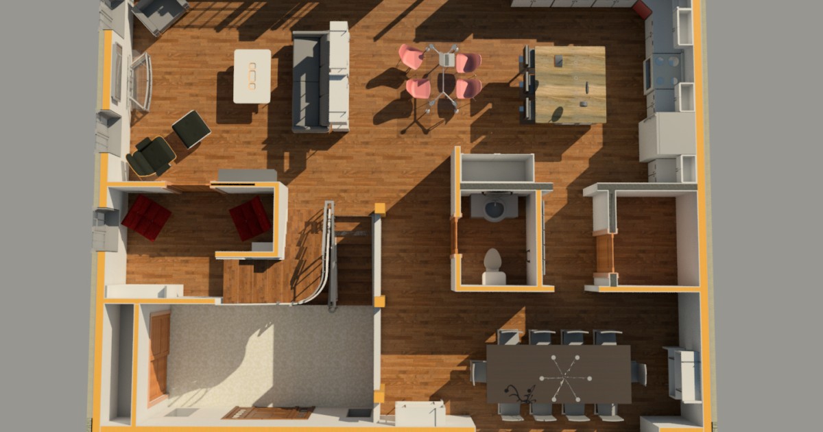Rendering - Plan View | Autodesk Community Gallery