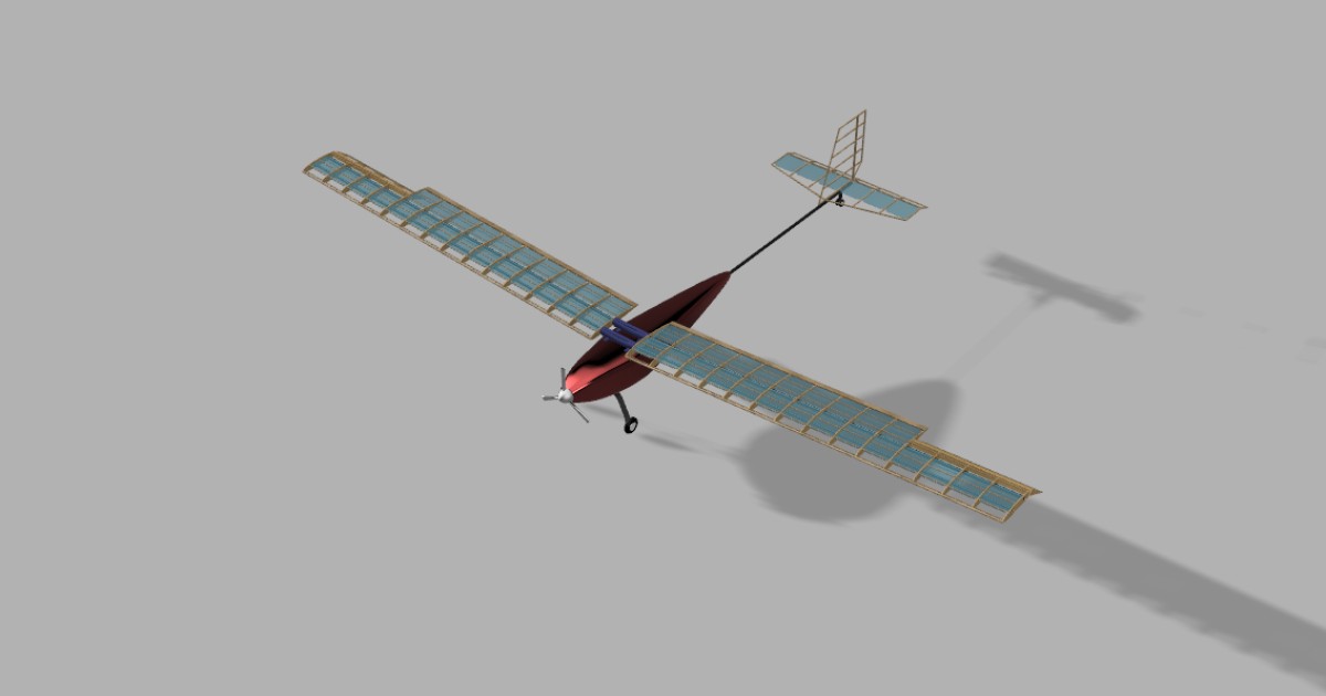 Solar Plane | Autodesk Community Gallery